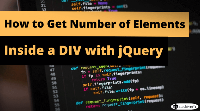 How To Change The Text Inside A Div Element In Javascript Stackhowto Get Number Of Elements With 