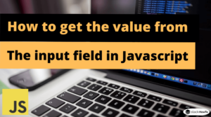 How to get the value from the input field in Javascript - StackHowTo