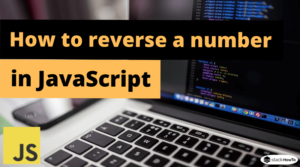 How to reverse a number in JavaScript - StackHowTo