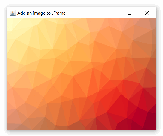 How To Display An Image On JFrame In Java Swing StackHowTo