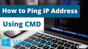 How to Ping IP Address in CMD - StackHowTo