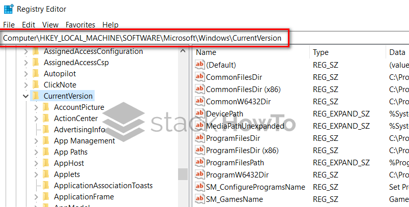 How To Change The Default Installation Location On Windows Using Regedit StackHowTo