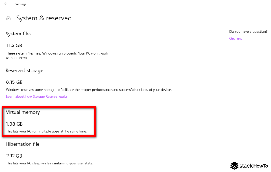 How To Change Paging File Size In Windows 10 StackHowTo